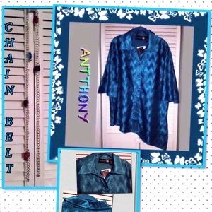 Antthony Original Designs | Tops | New Anthony Designs Top Wchain Belt ...